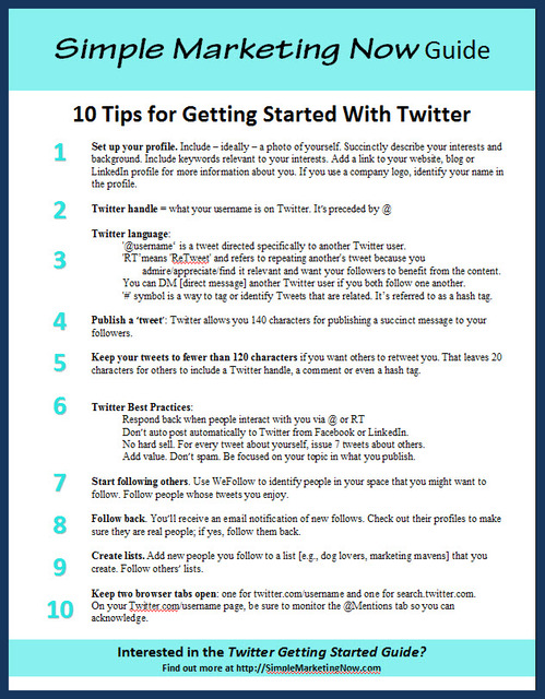 Getting Started With Twitter for Business: 10 Tips & a Guide